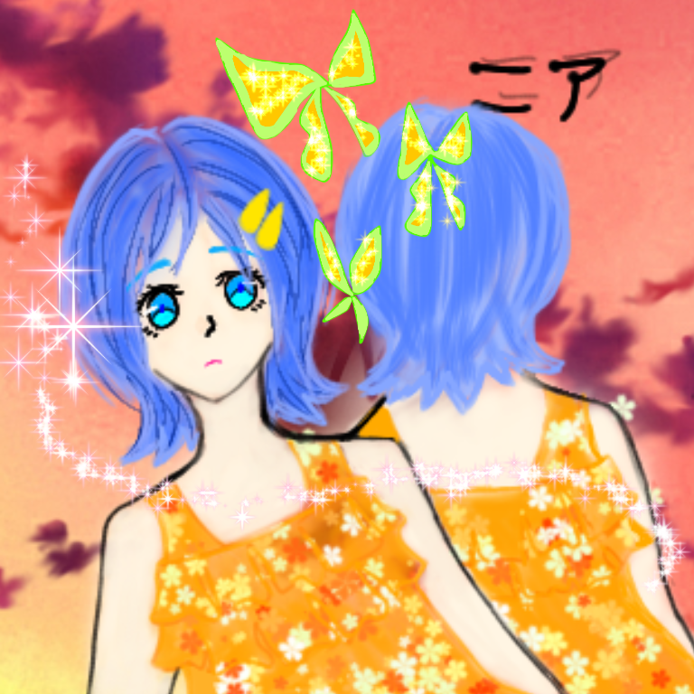 Sunset admist of thought - ibisPaint