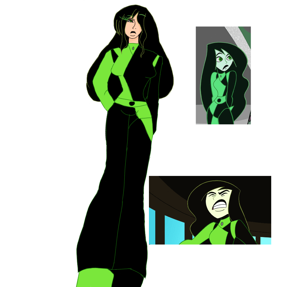 I drew shego from Kim possible - ibisPaint