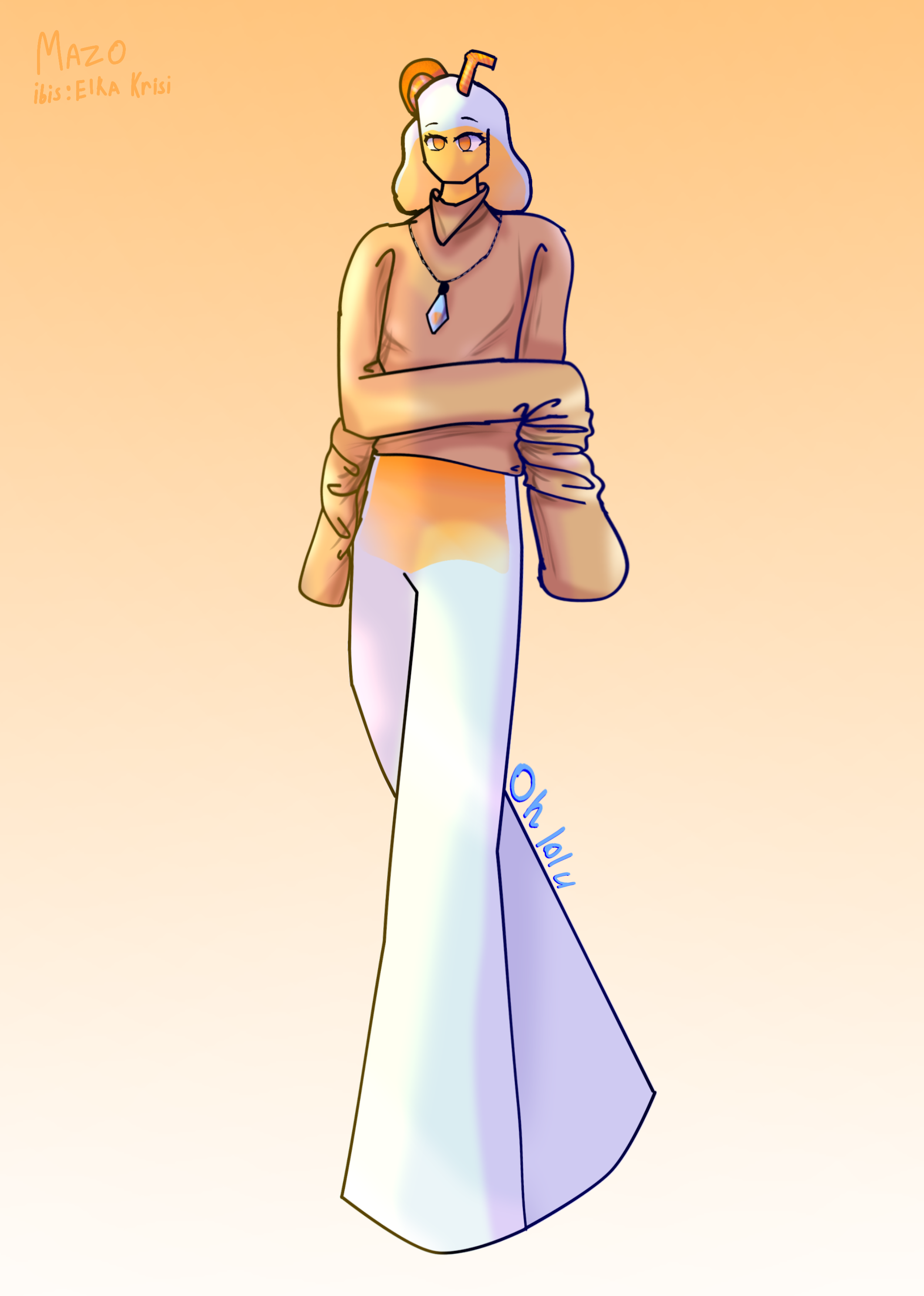 fanart for ohlolu - ibisPaint