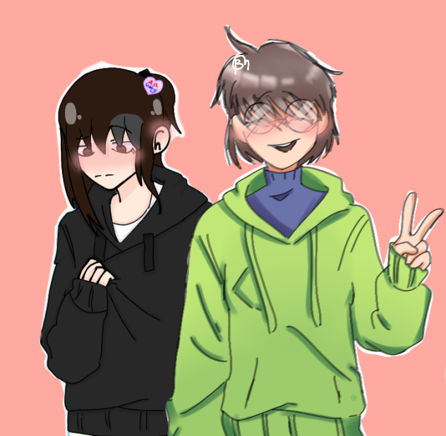 Sweater collab! (By Ash Vang) - ibisPaint