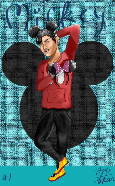 mickey mouse - ibisPaint