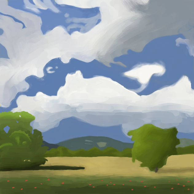 Landscape Practice - ibisPaint