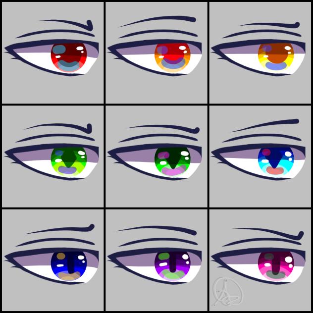 styled eyes pt 2 - ibisPaint