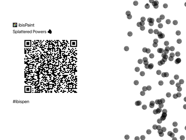 Splattered Powers Brush - ibisPaint