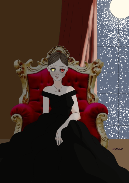 The vampire noble lady - ibisPaint