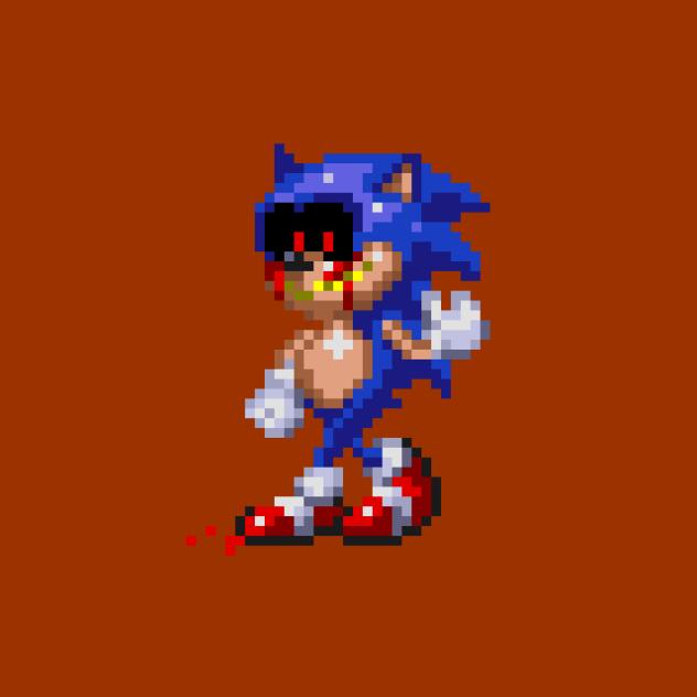sonic.exe thing - ibisPaint