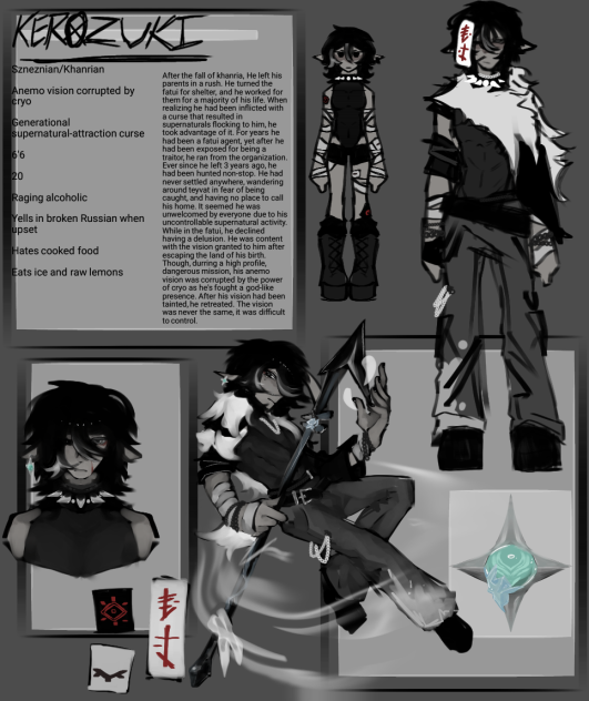 Genshin oc ★ Kerozuki Reference~ - ibisPaint