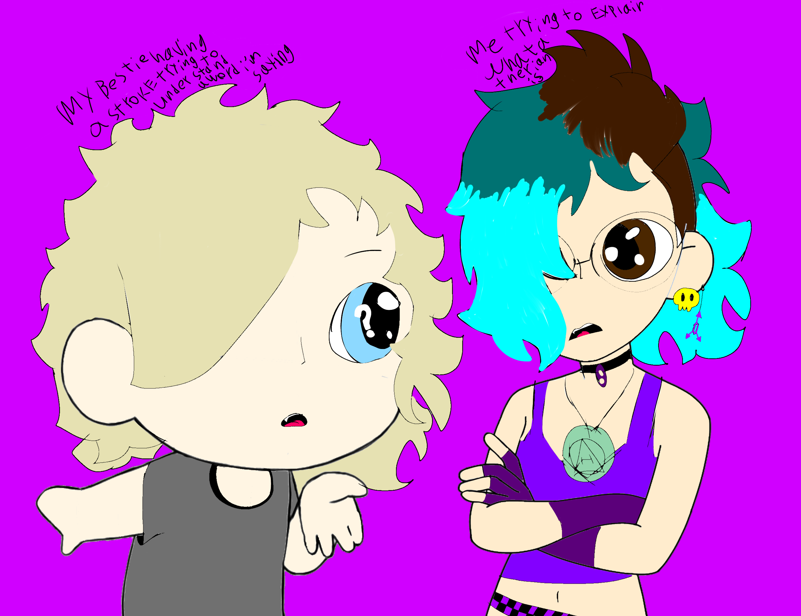 How to confuse your 'normal' friend 101 - ibisPaint