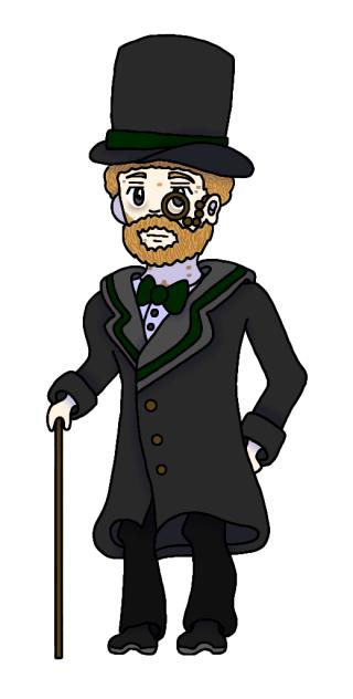 First NPC from Friend's Horror D&D - ibisPaint