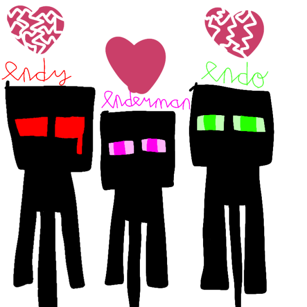 Enderman's Brothers - ibisPaint