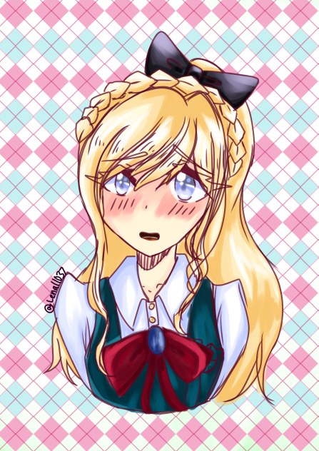 Sonia nevermind blushing uwu - ibisPaint