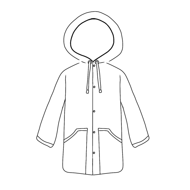 Tracing Raincoat - ibisPaint