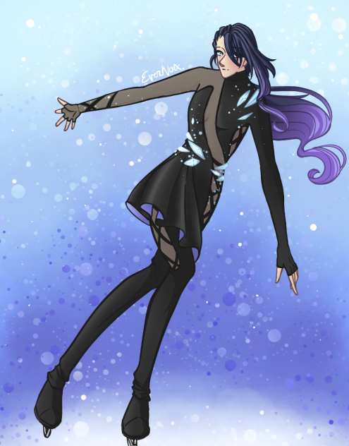 Frosty night - ibisPaint