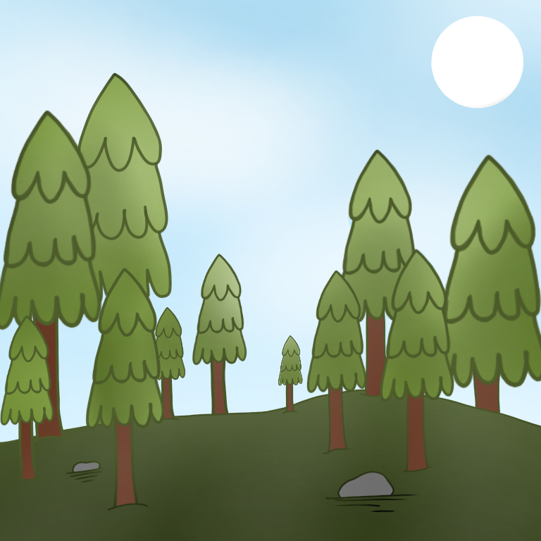 Ugly forest- - ibisPaint