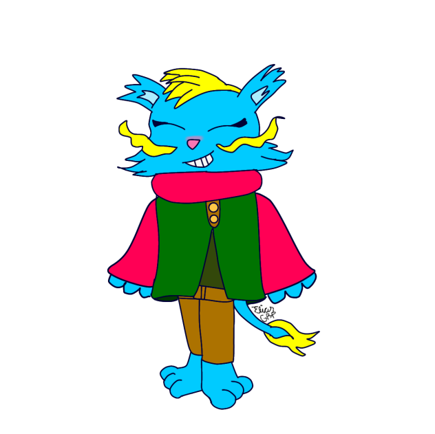 Gato loko - ibisPaint