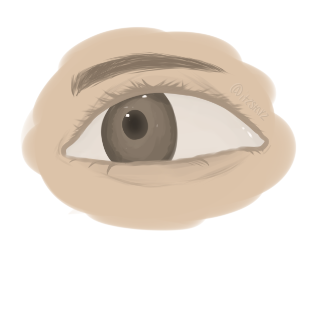 Realism eye attempt - ibisPaint