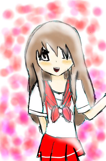 high school girl - ibisPaint