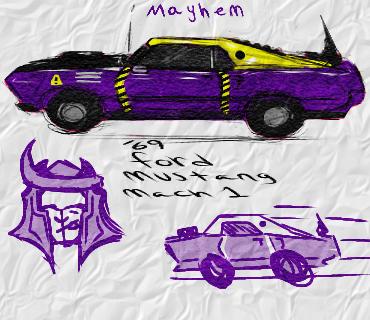 mayhem's alt mode - ibisPaint