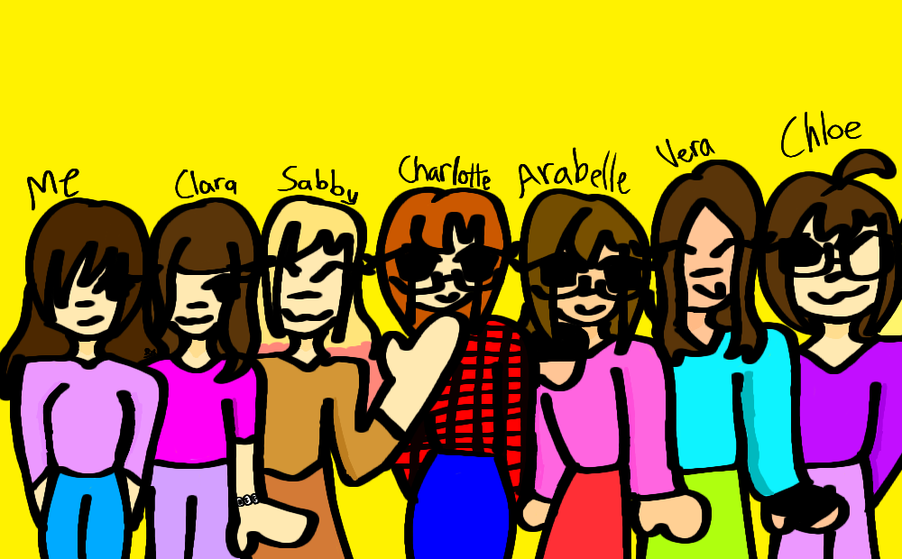 my friend group!! (updated) - ibisPaint