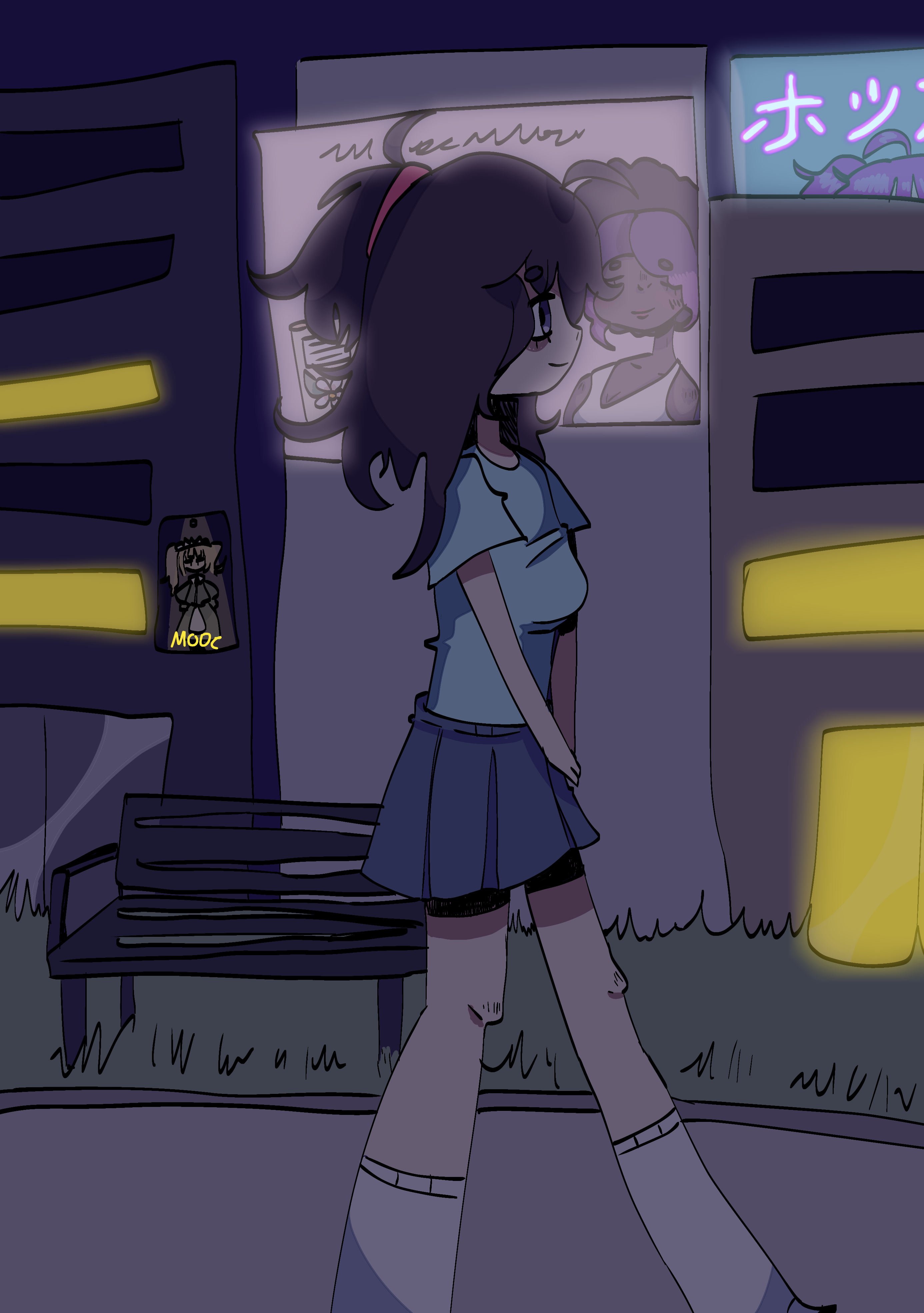 side walk - ibisPaint