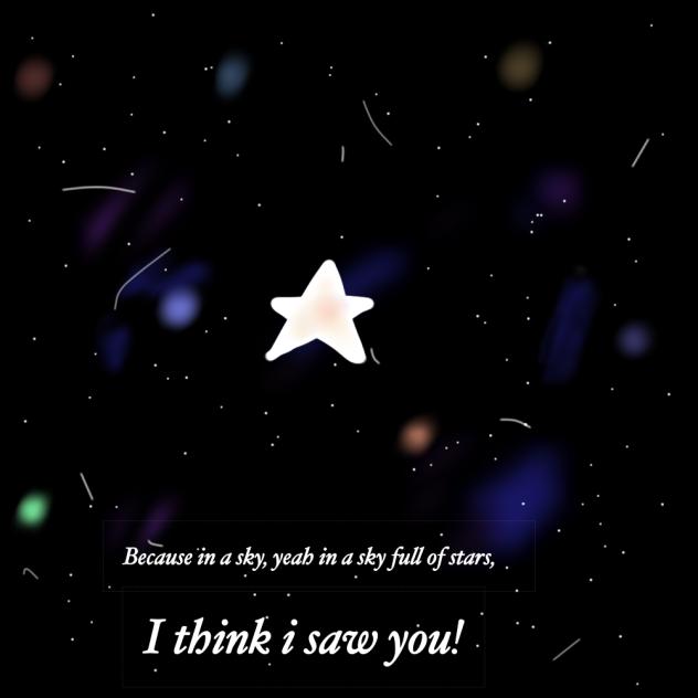 Sky full of stars. - ibisPaint