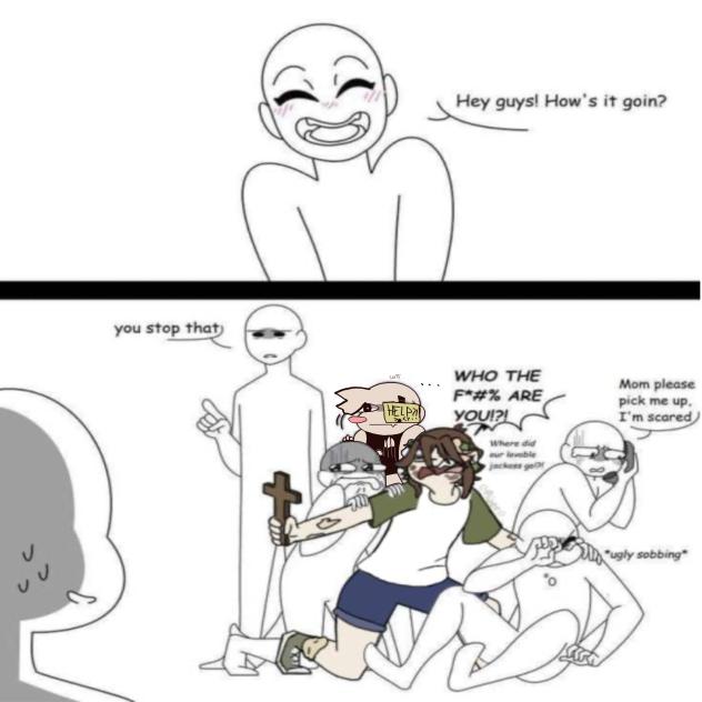 wtf did I draw— COLLAB - ibisPaint