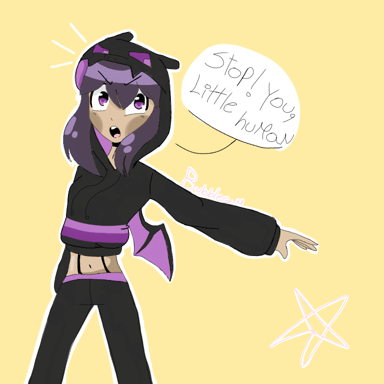 Ender Dragon Human Female - ibisPaint