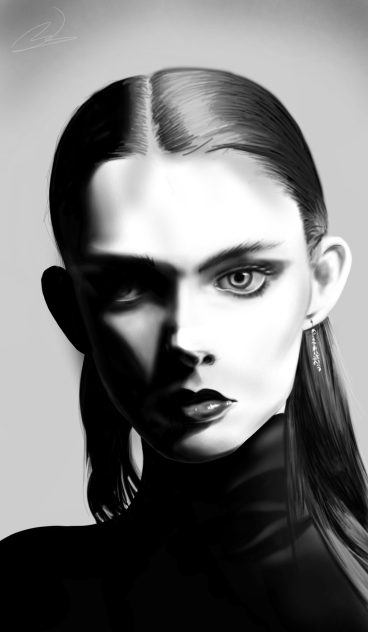 Portrait study - ibisPaint