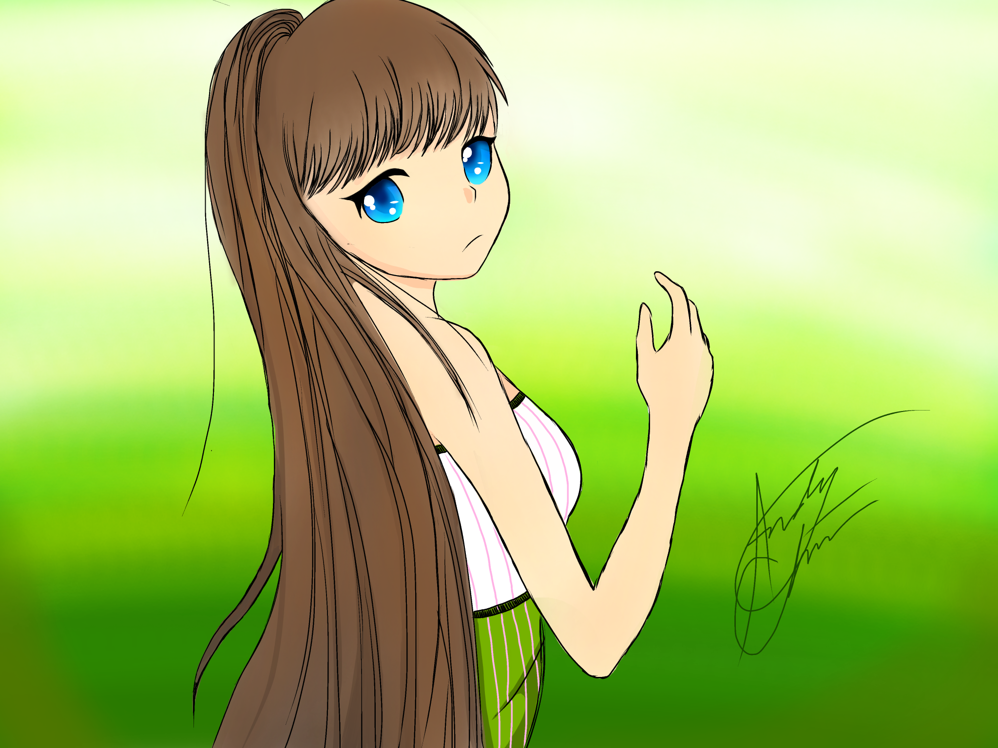 Forest Girl - ibisPaint