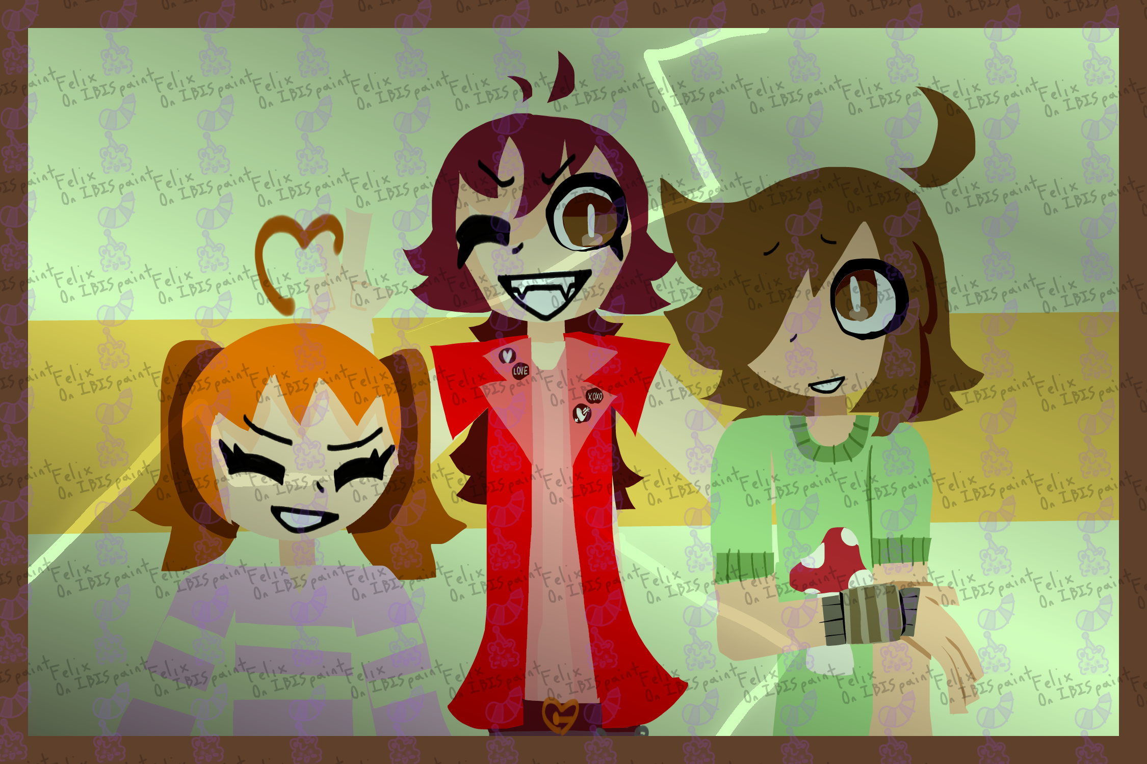 Eliza, Zaine, and Henry - ibisPaint