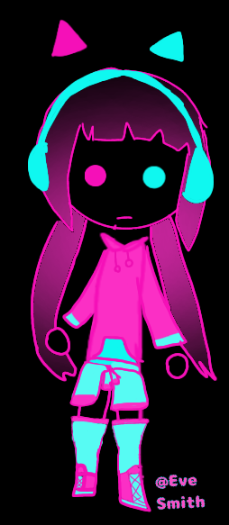 (Jsab oc) Anastasia ️🖤 - ibisPaint