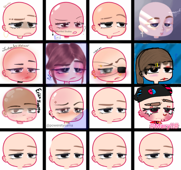 Head collab - ibisPaint