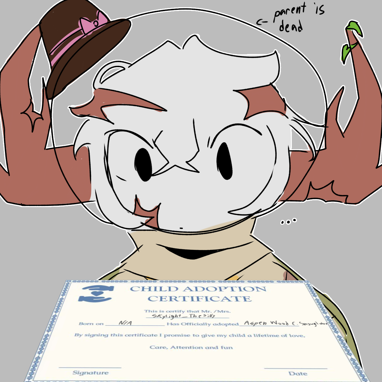 Adoption Papers - ibisPaint