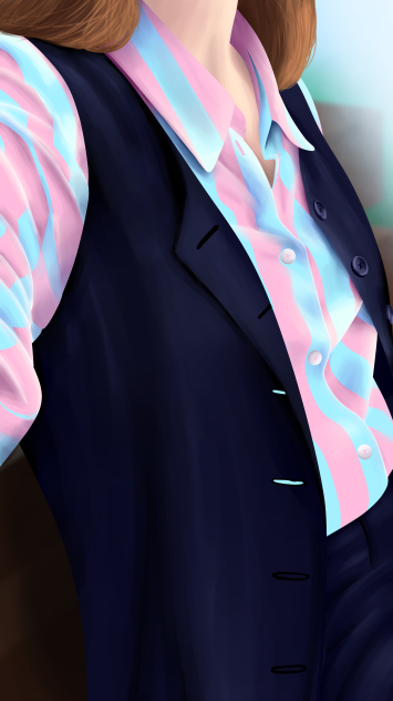 Striped shirt - ibisPaint