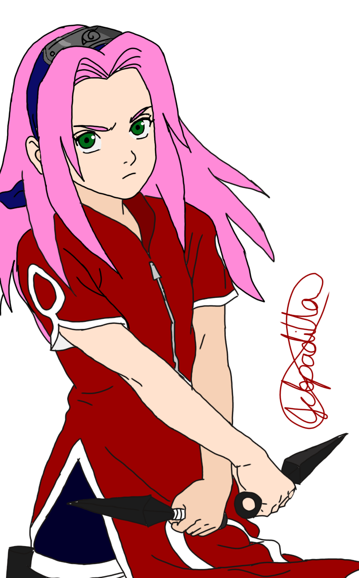 (Naruto)Haruno Sakura - ibisPaint