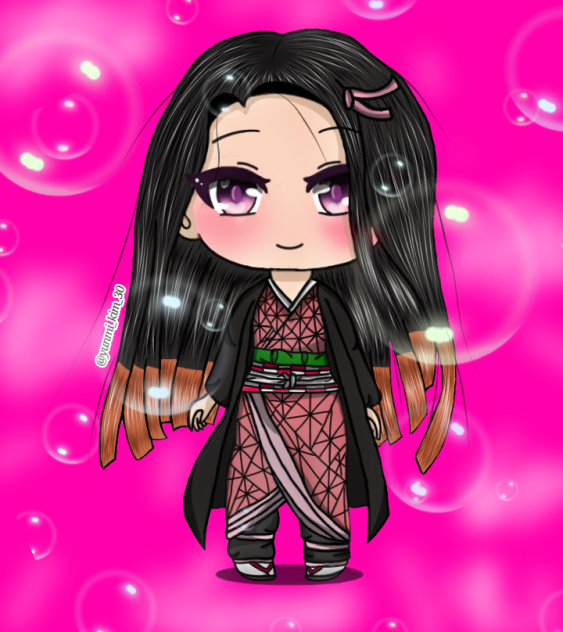 Gacha Edit Life Kimetsu No Yaiba Nezuko - ibisPaint