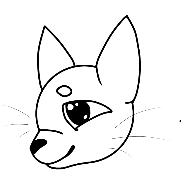 cat head practice - ibisPaint