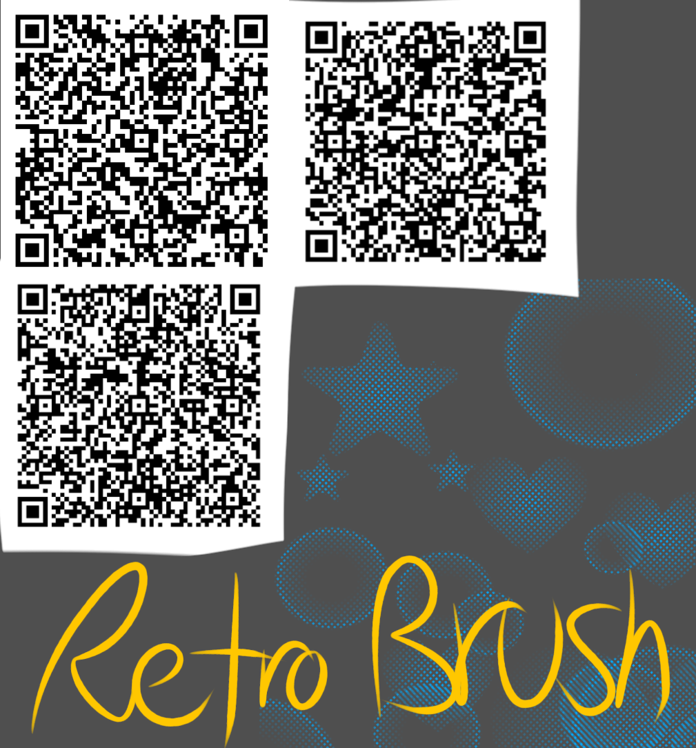 retro brush - ibisPaint