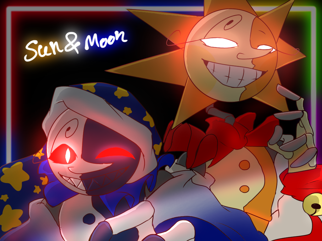 sun & moon 🌞🌜 - ibisPaint