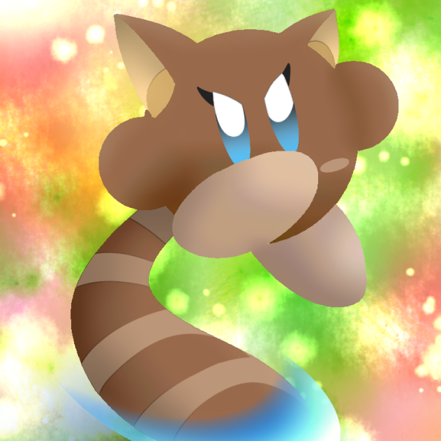 Ray The Racoon - ibisPaint