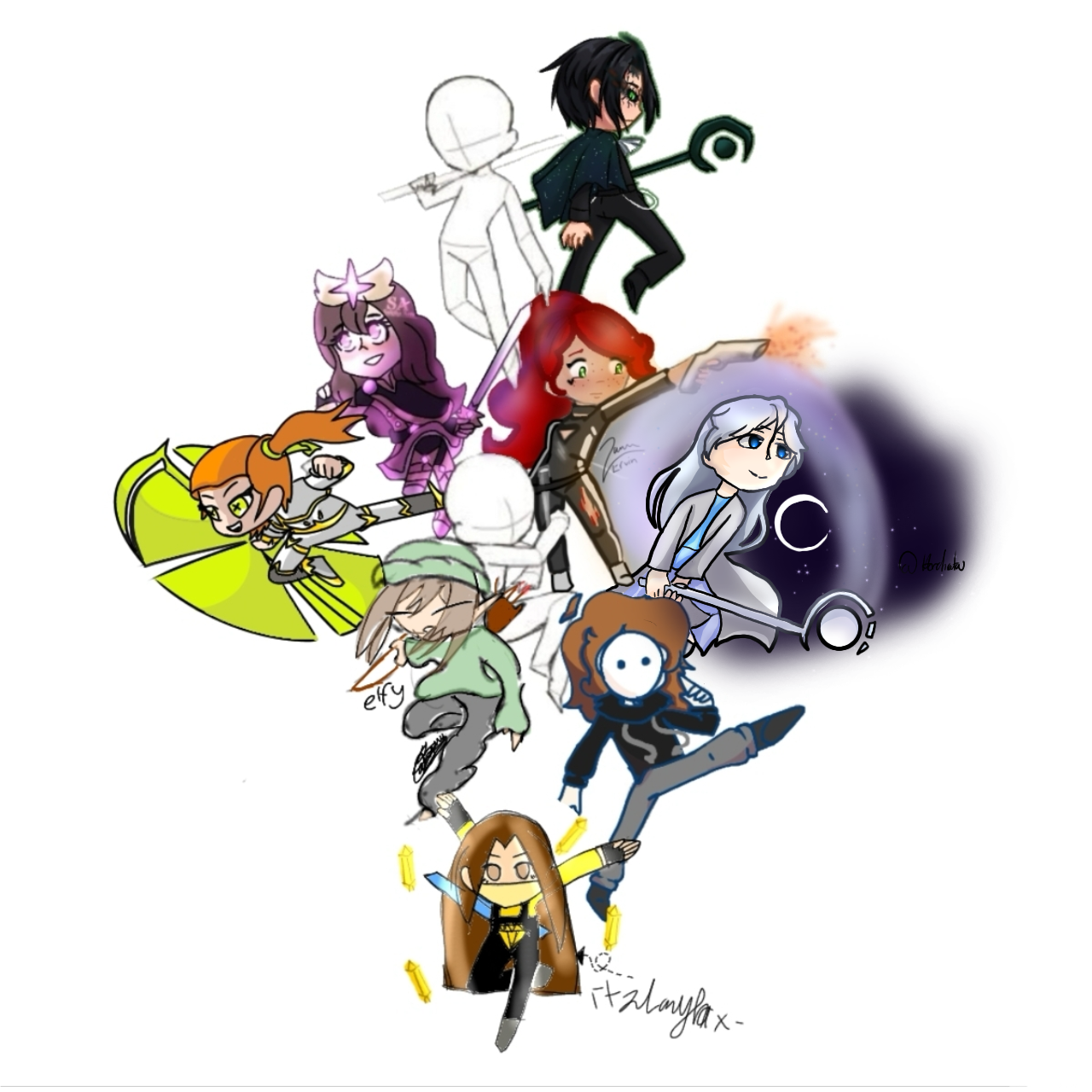 Hero collab - ibisPaint