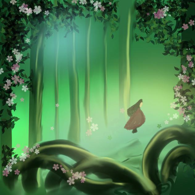 the forest by athos - ibisPaint