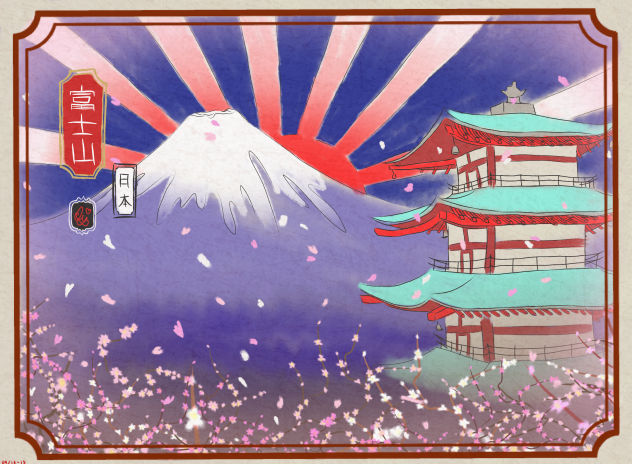 Mount Fuji - ibisPaint