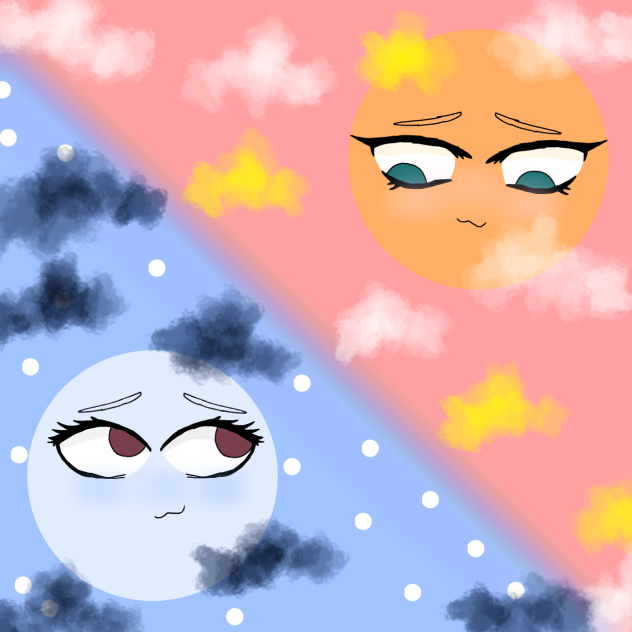 Sun&moon - ibisPaint