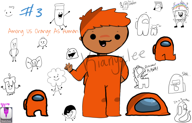 Old Practice Human Drawing 3 - ibisPaint