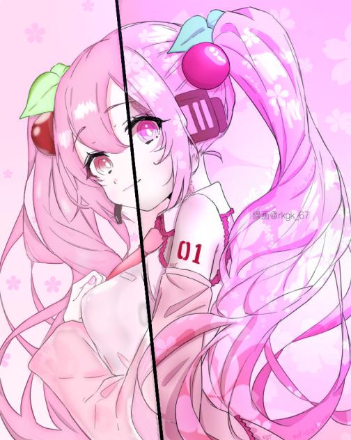 sakura miku - ibisPaint