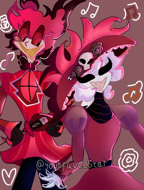 Alastor and Rosie - ibisPaint