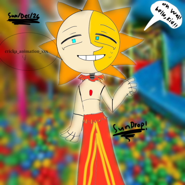 sundrop or sunrise art - ibisPaint