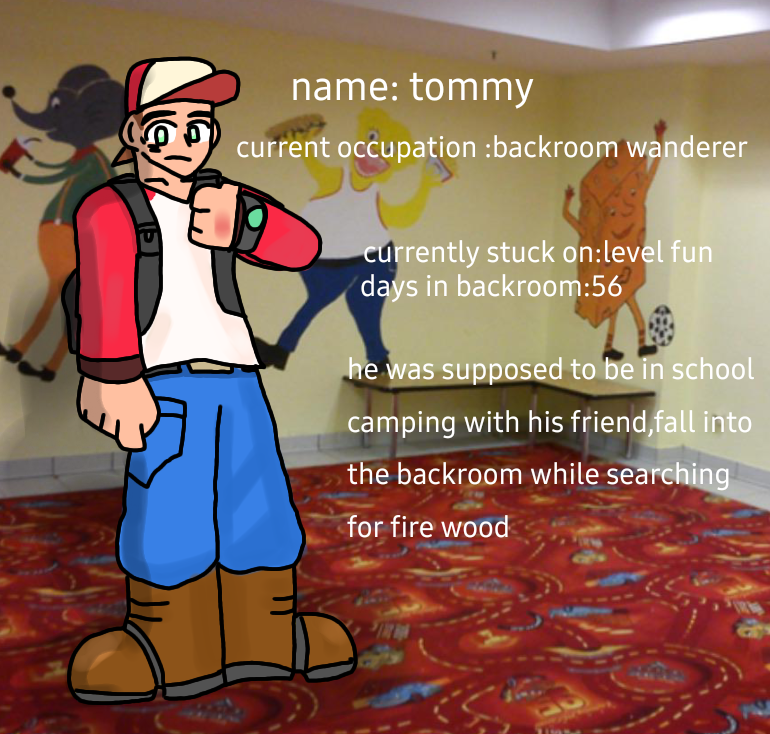 backroom wanderer oc - ibisPaint