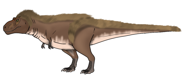 Tyrannosaurus rex (2023) render - ibisPaint